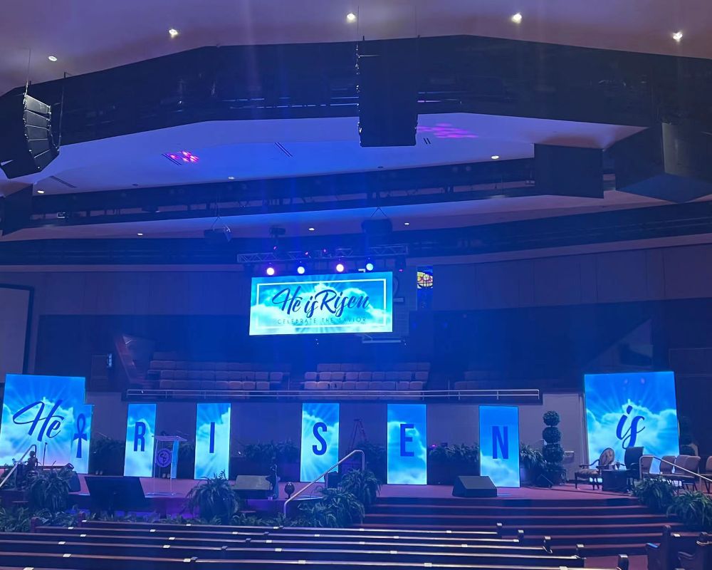 Church LED Video Walls | Large LED Screens for Churches