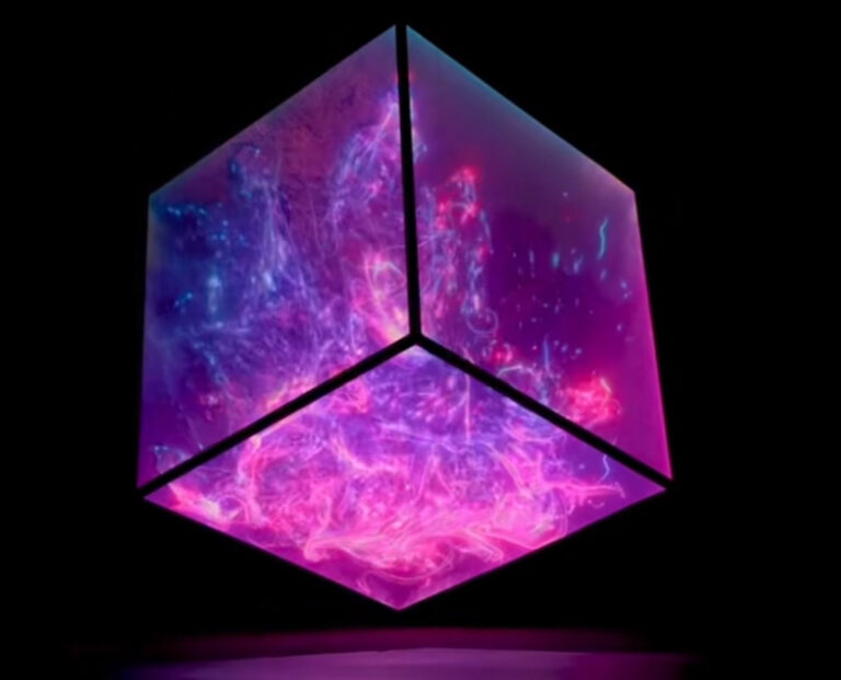 P2.5 P4 Magic Cube LED Taispeáin