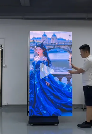 P1.25, P1.53, P1.86, and P2.5 LED Tri-Fold Poster: Innovate Digital Signage